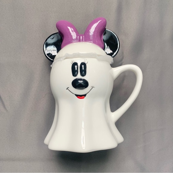 Disney | Dining | Disney Halloween Minnie Mouse Ghost Mug | Poshmark